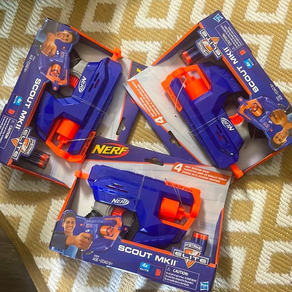 Nerf | Toys | Set Of 3 Nerf Elite Scout Blaster Combat | Poshmark